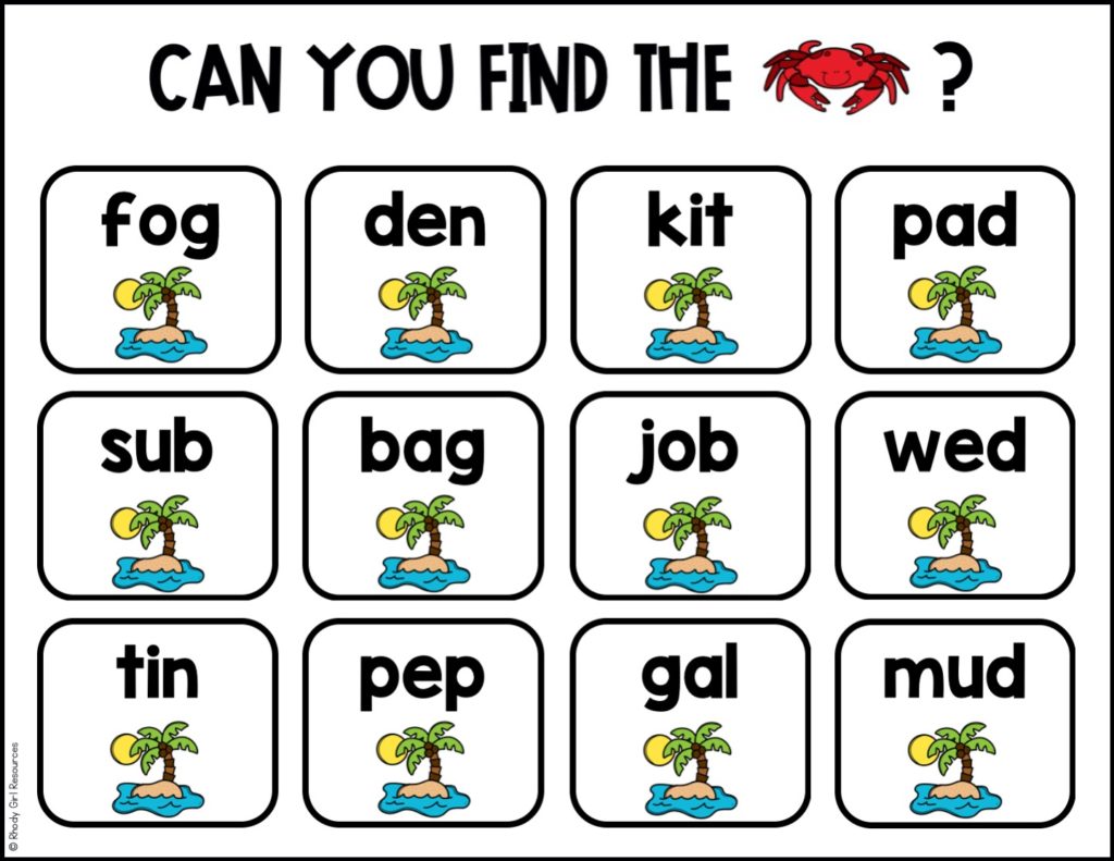 Hide And Seek Word Search