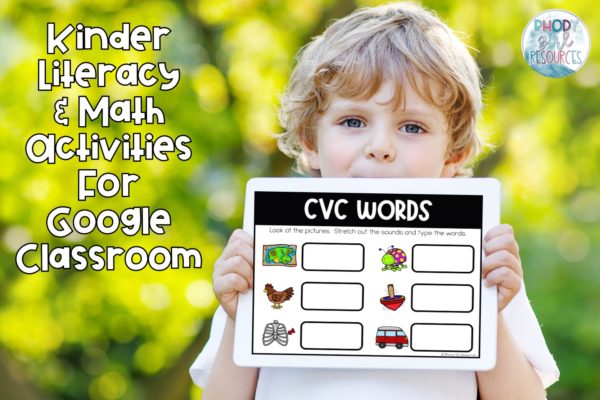 Google Classroom for Kindergarten: Must-Have Activities - Rhody Girl ...