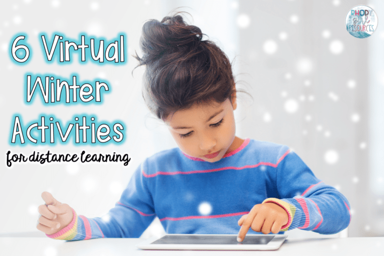 Virtual Winter Activities for Distance Learning - Rhody Girl Resources