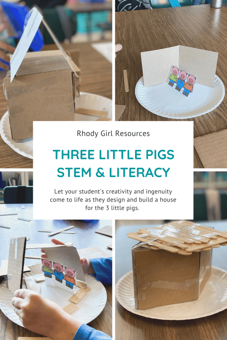 3 Little Pigs STEM Challenge and More! - Rhody Girl Resources