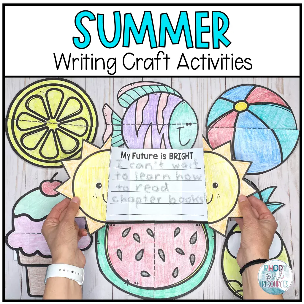 Summer Writing Crafts - Rhody Girl Resources